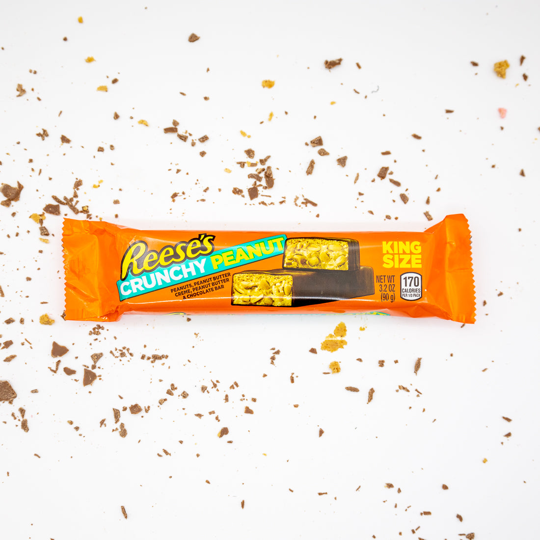 Reese's Crunch Peanut Chocolate Bar - King Size | Yummy Co Retro Candy ...
